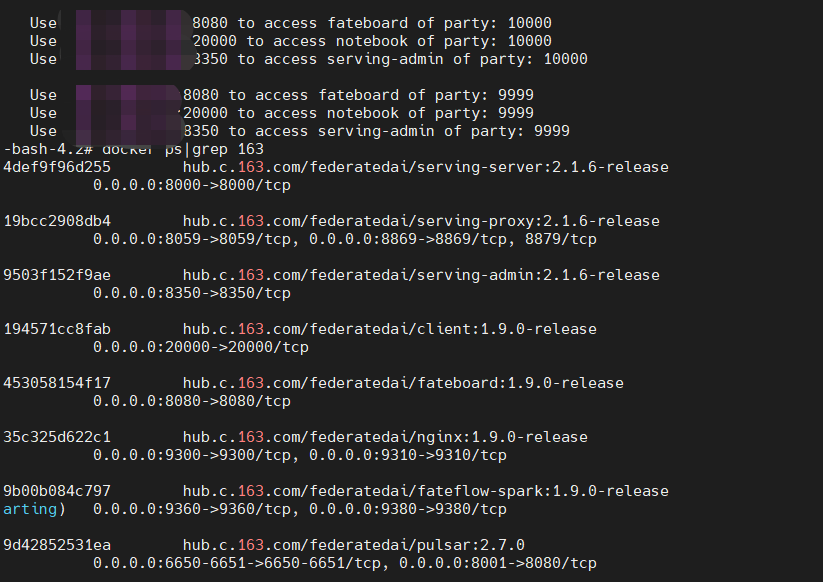 Issues found in docker-compose deployment · Issue #837 · FederatedAI/KubeFATE · GitHub