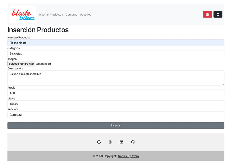 GitHub - AvaroPinto/Bloste-Bikes