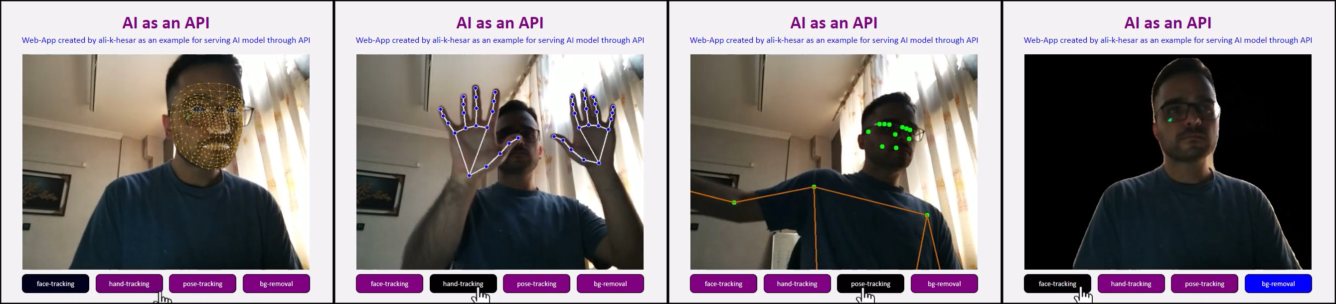 GitHub - ali-k-hesar/Tracking-Web-App: This project is a web application that utilizes computer ...