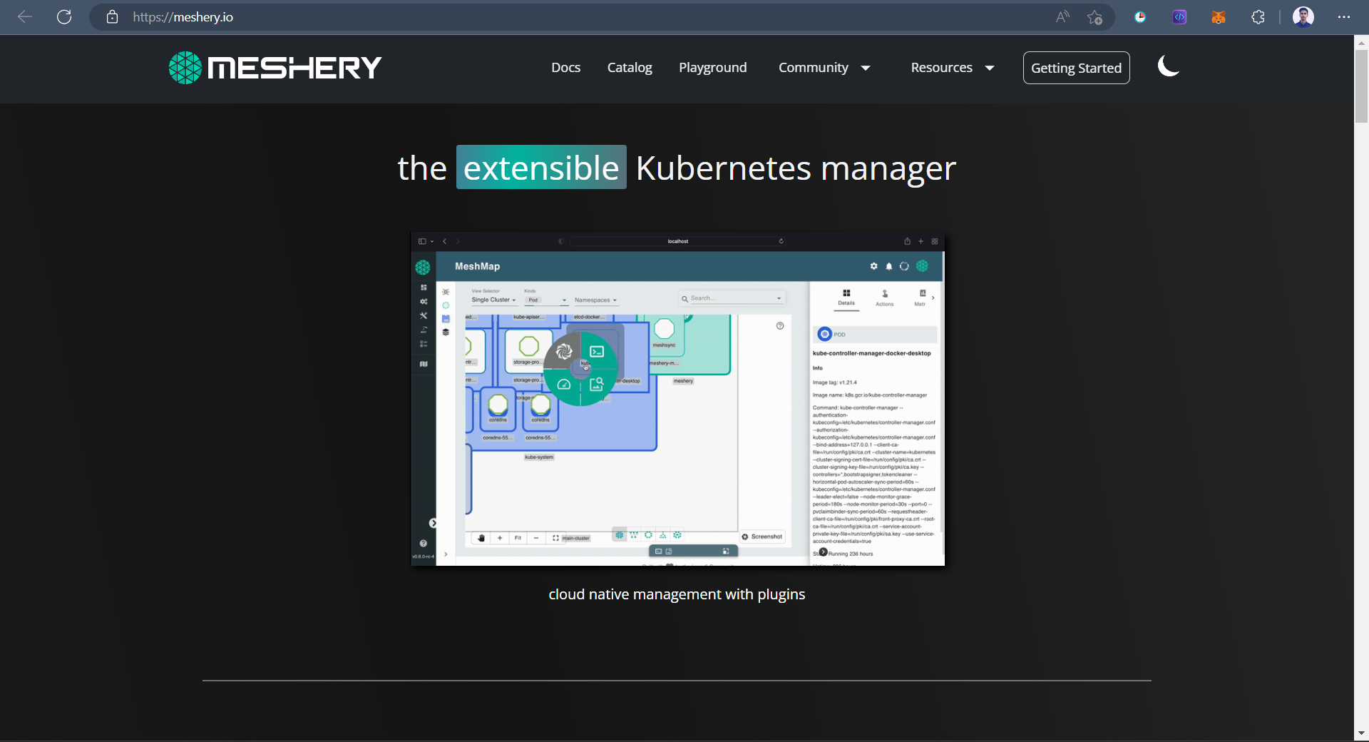 [UI] Enhance the styling of the scroll bar · Issue #1067 · meshery/meshery.io · GitHub