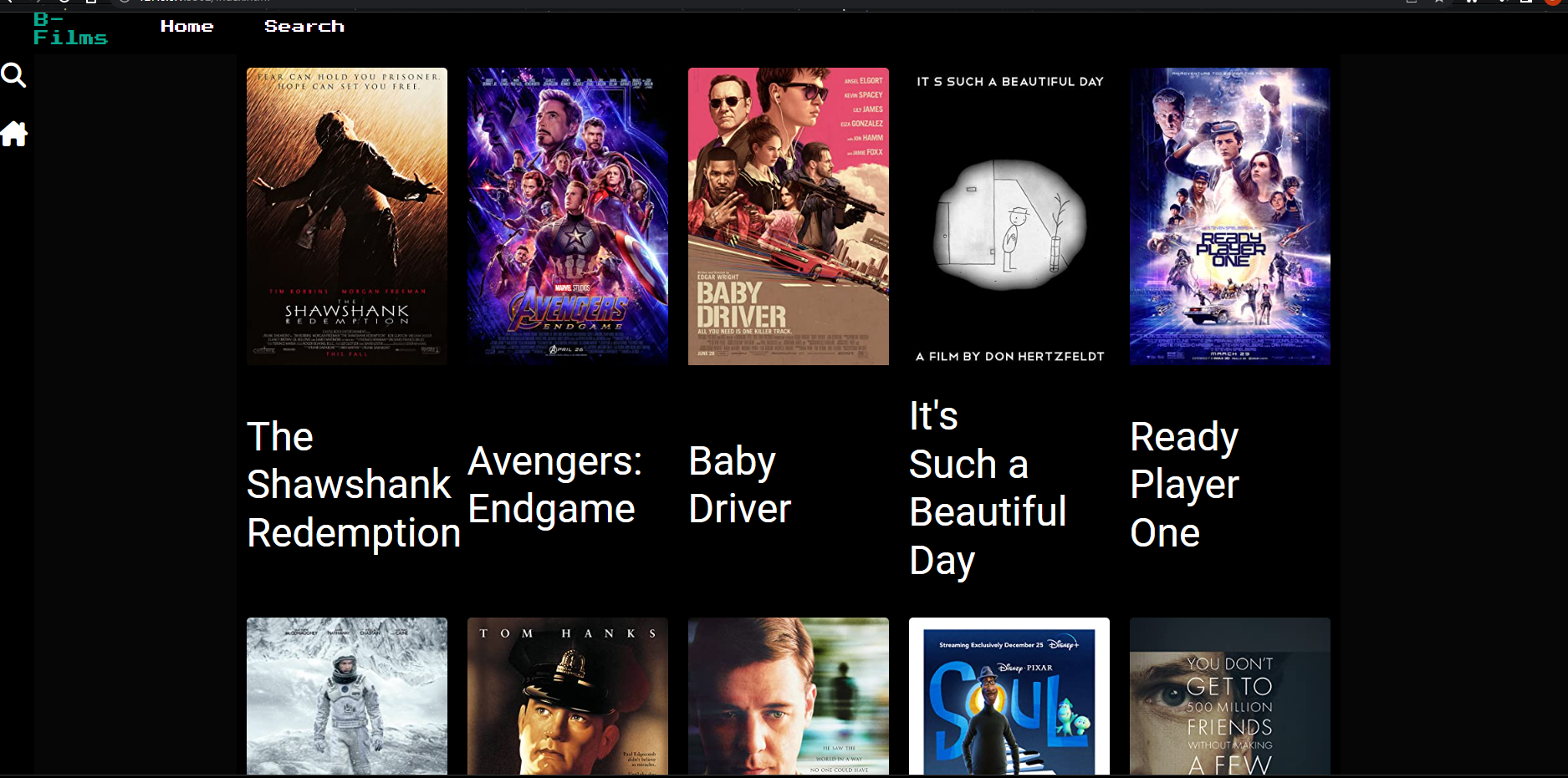 GitHub - BDeshields318/movie-website-project: A personal movie database ...