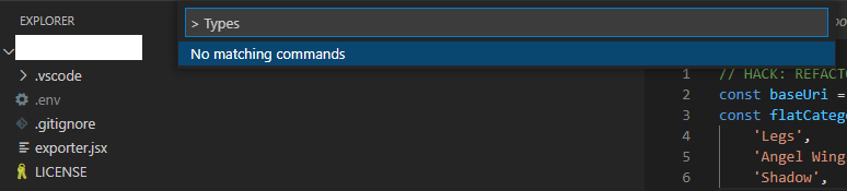 Command does not exist · Issue #1 · ilharp/vscode-types-for-adobe · GitHub
