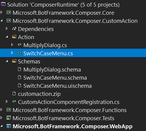 Menu Component · Issue #4935 · microsoft/BotFramework-Composer · GitHub