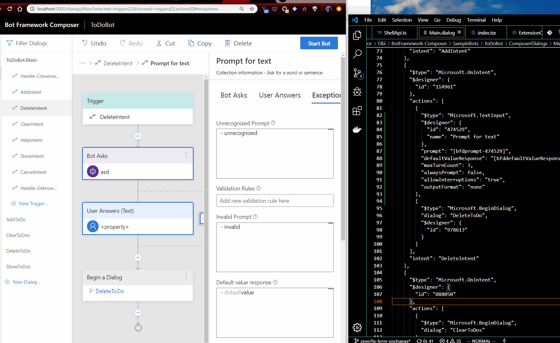 Textinput Json Not Saved Correctly When Editing In Form Editor · Issue 1190 · Microsoft