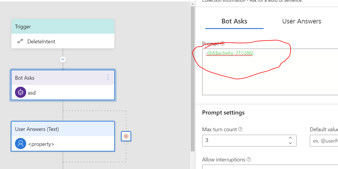 TextInput prompts not copied correctly · Issue #1191 · microsoft/BotFramework-Composer · GitHub