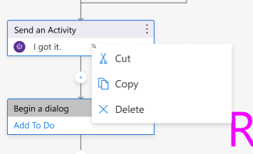 Align Copy/Paste context menu to design · Issue #1241 · microsoft/BotFramework-Composer · GitHub