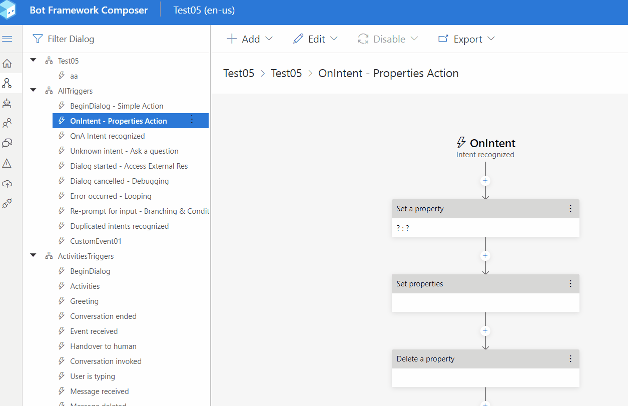 State of 'Disable/Enable' buttons in Toolbar not changed in real time · Issue #4629 · microsoft ...
