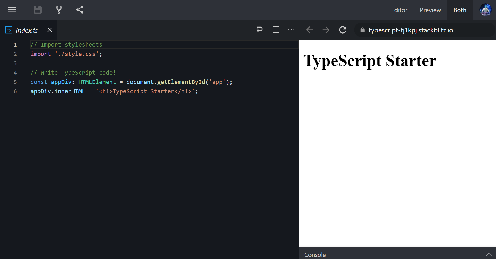 IDE changed · Issue #1947 · stackblitz/core · GitHub