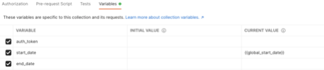 Collection variables not recognising Global or Environment variables ...