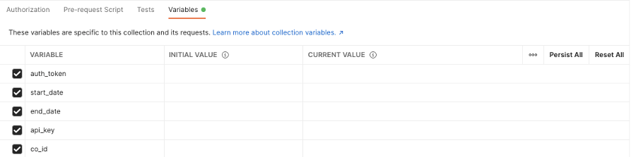 Collection variables not recognising Global or Environment variables ...