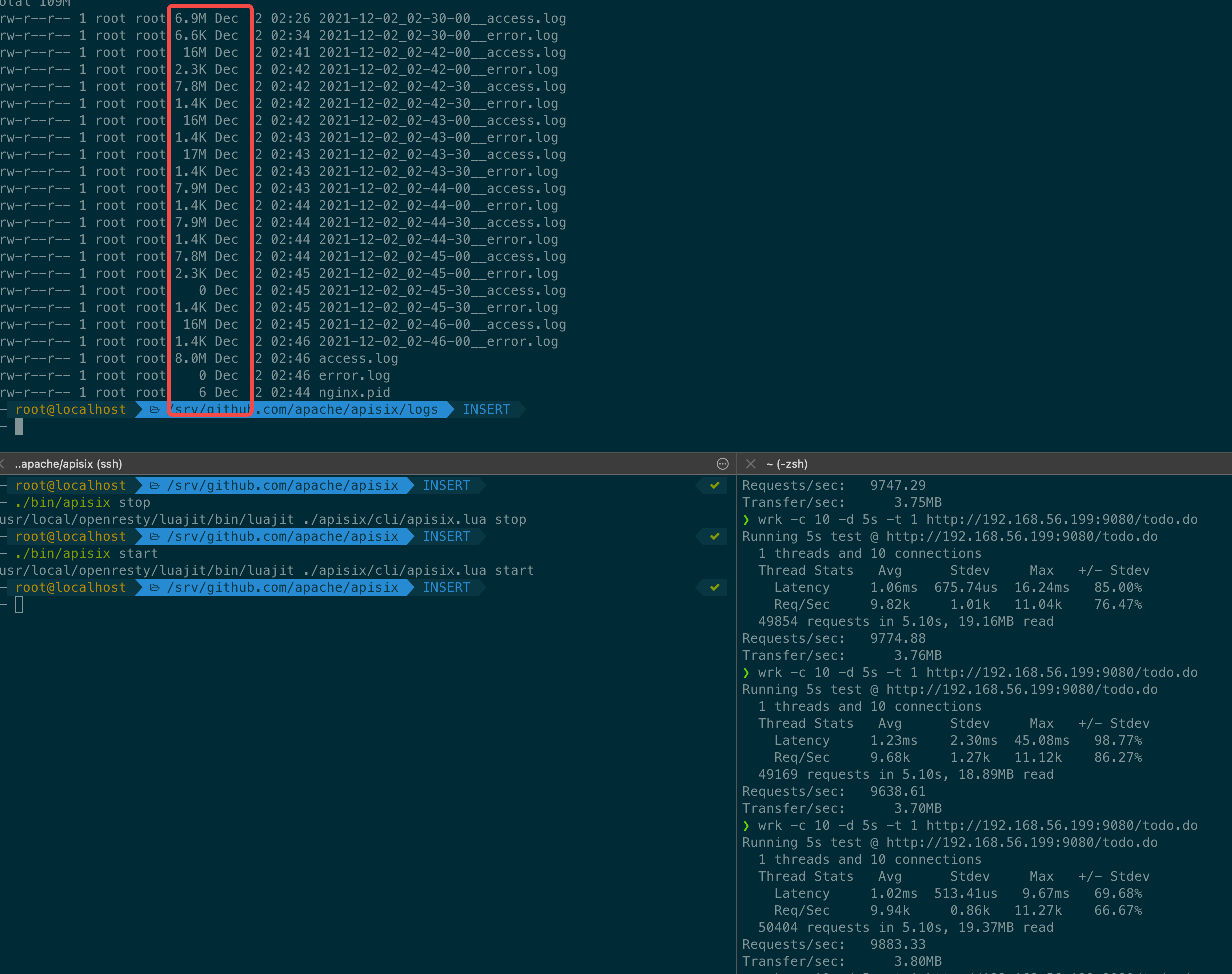 request help: unable to collect logs when log-rotate plugin is enabled · Issue #5658 · apache ...