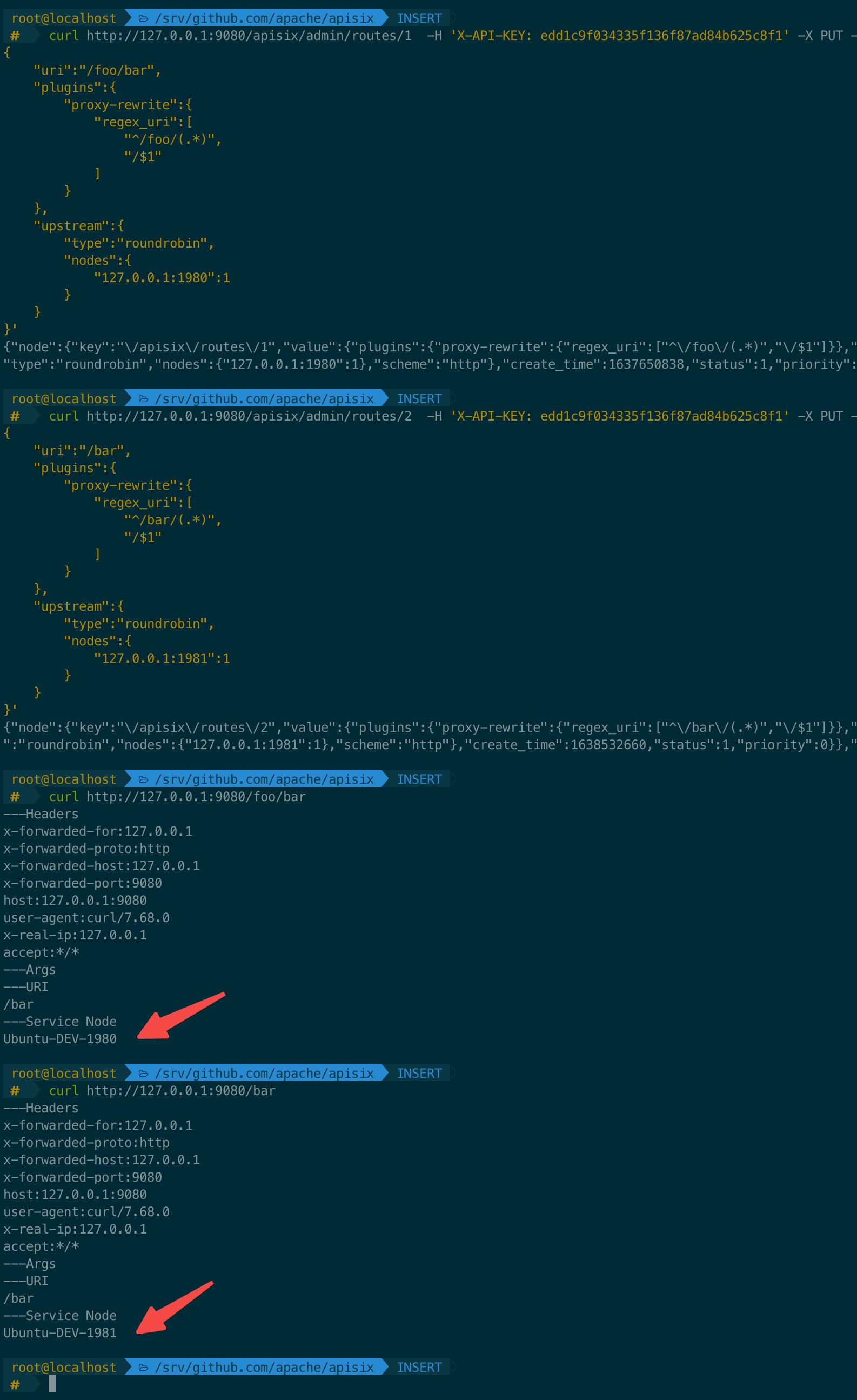 request help: routed again after cutting off the path · Issue #5981 · apache/apisix · GitHub