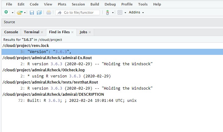 Explanation of why we use certain R versions and certain packages on ...