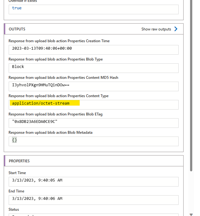 Output JSON to Blob Storage · Issue #738 · Azure/logicapps · GitHub