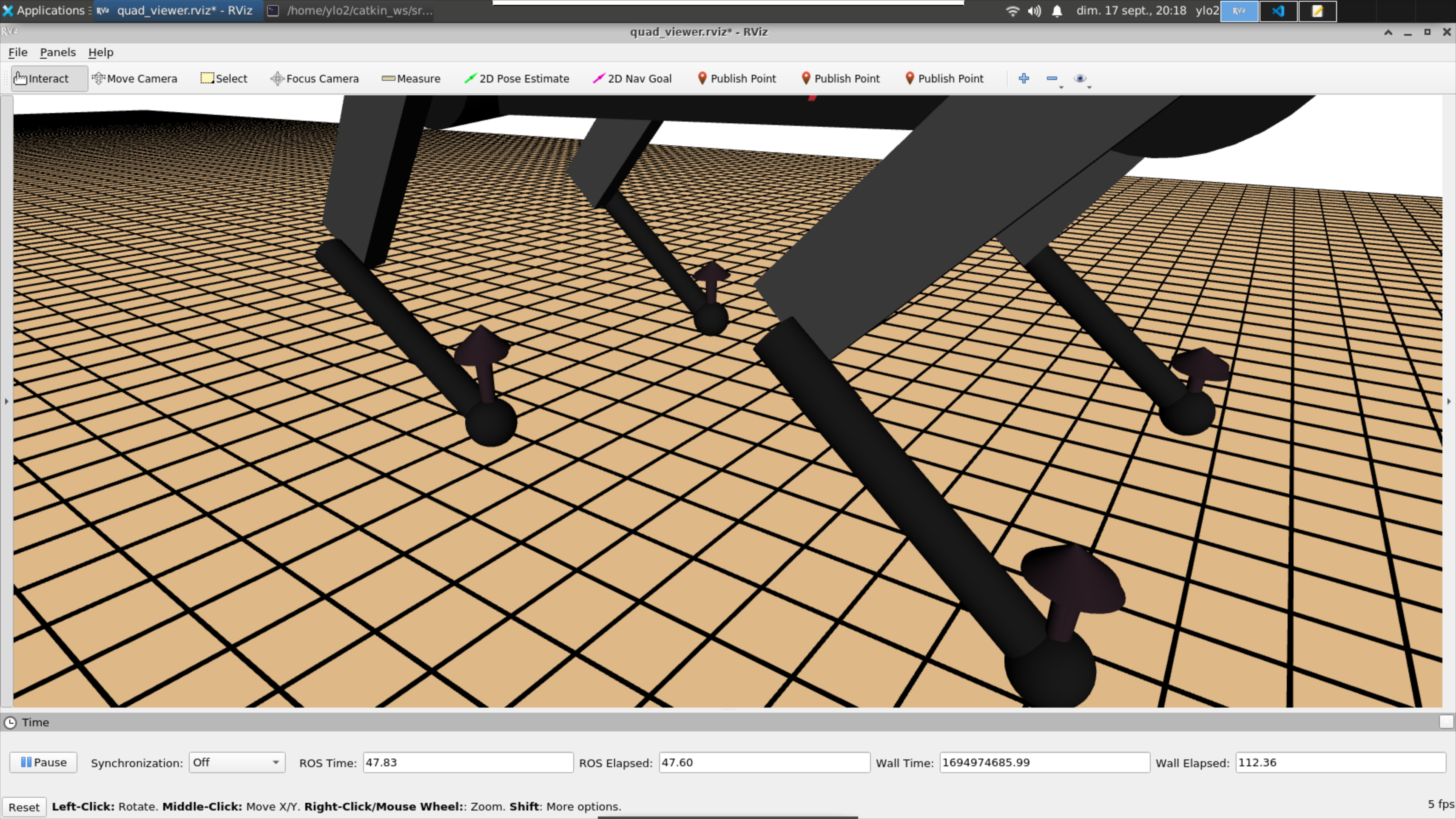 issues on noetic_devel_ekf_clean · Issue #402 · robomechanics/quad-sdk · GitHub