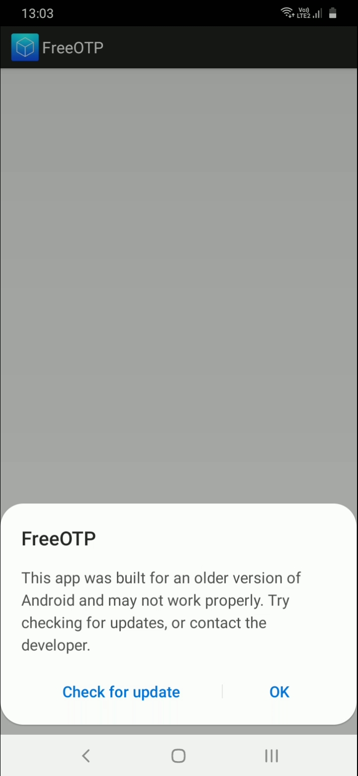 is this still being supported? · Issue #253 · freeotp/freeotp-android · GitHub