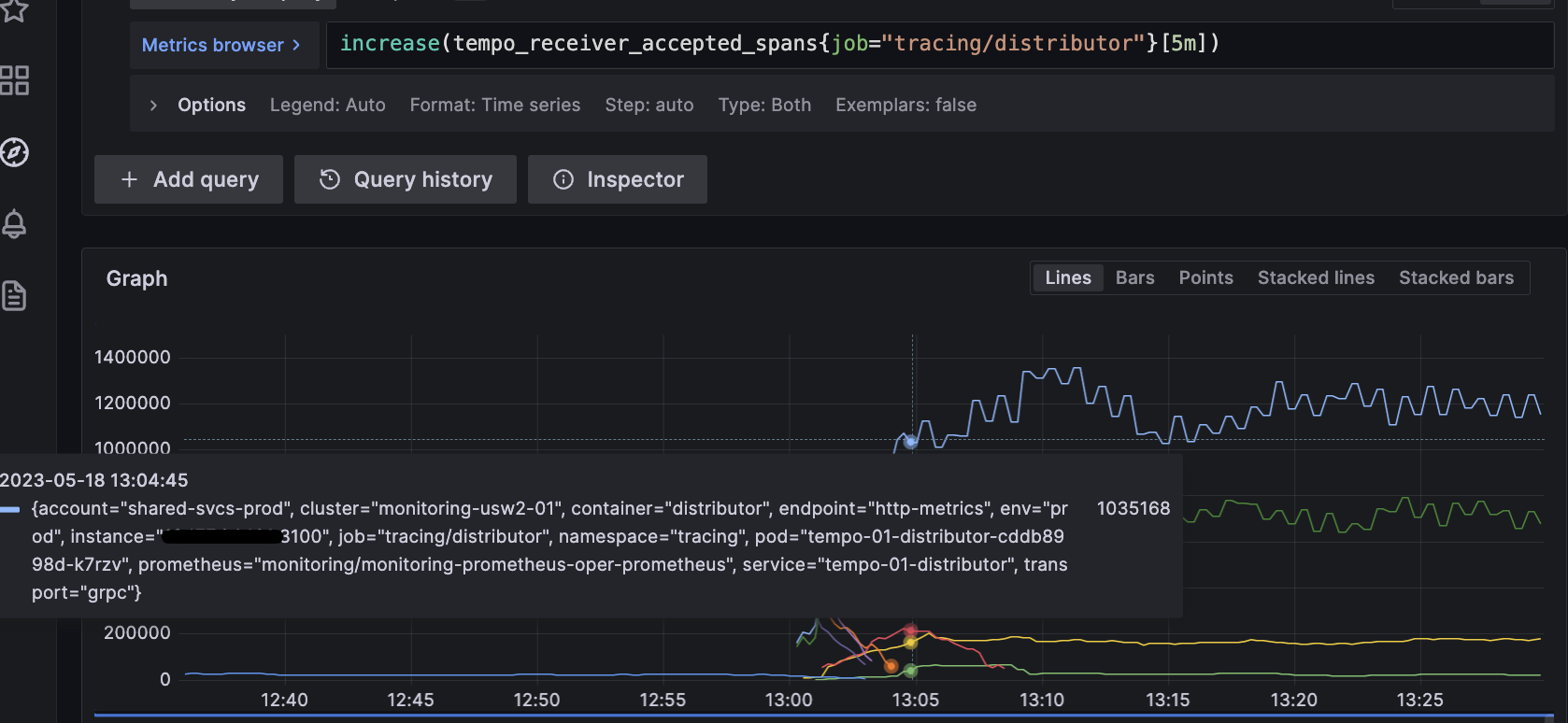 tempo_receiver_accepted_spans receiver label missing in 2.1.1 · Issue #2491 · grafana/tempo · GitHub