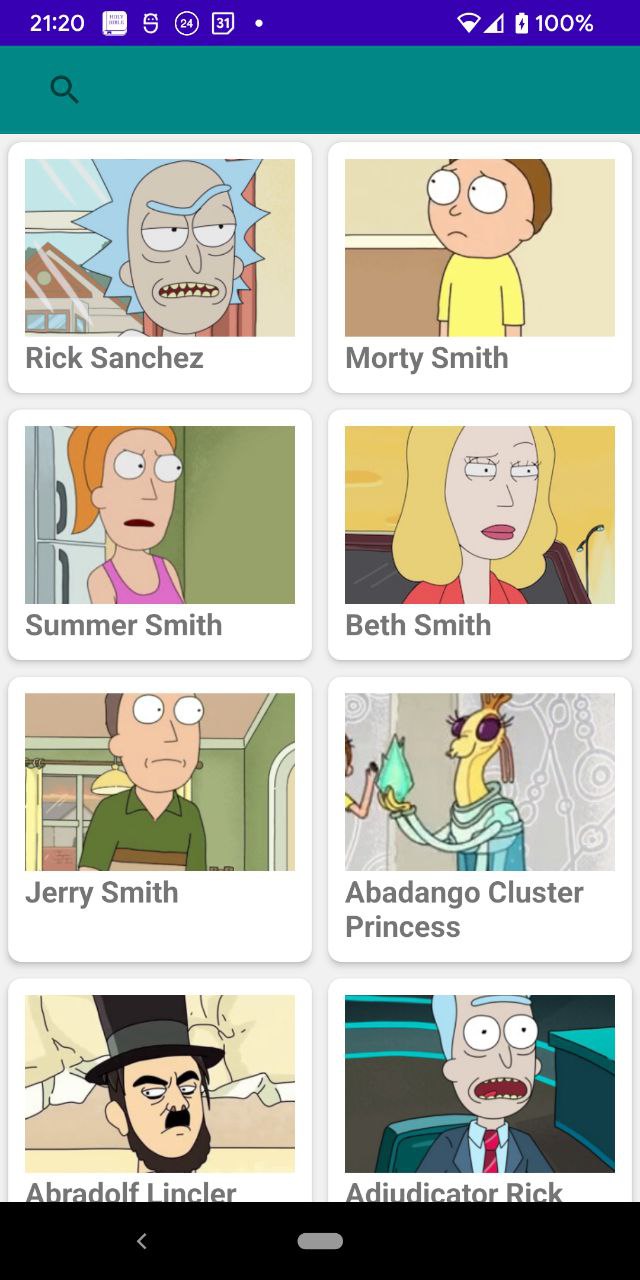 Github Ilya Yushenko Rick Morty Shows A List Of Characters From The