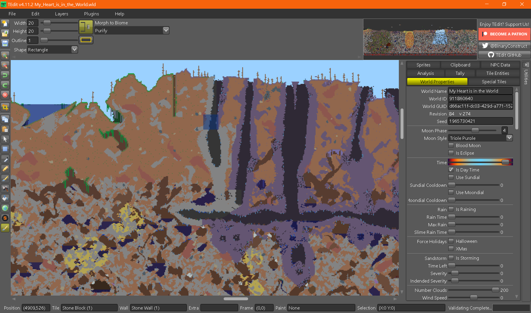 Tools/biome morph stop working during use · Issue #1711 · TEdit ...