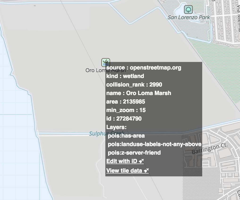 Limit marsh POIs to zoom 15 · Issue #1800 · tilezen/vector-datasource · GitHub