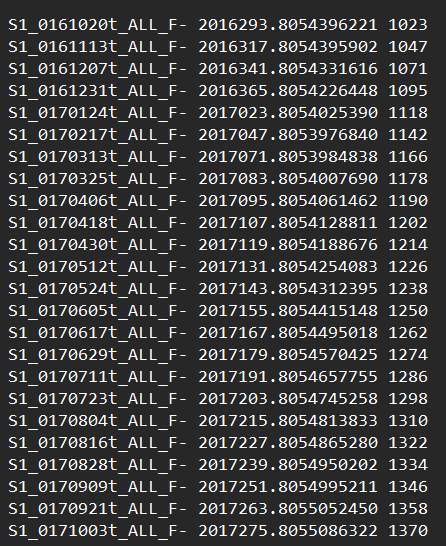 [Help]: Preproc_batch_tops error for stripmode data · Issue #762 · gmtsar/gmtsar · GitHub