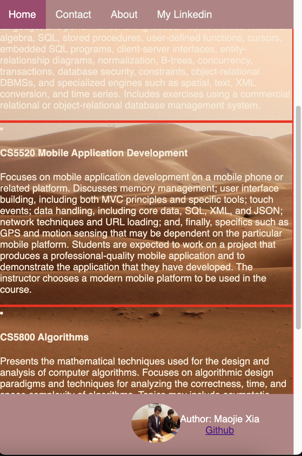 GitHub - maojiex/personal-web