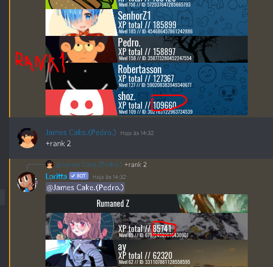 bug no +rank · Issue #105 · LorittaBot/DreamLand · GitHub