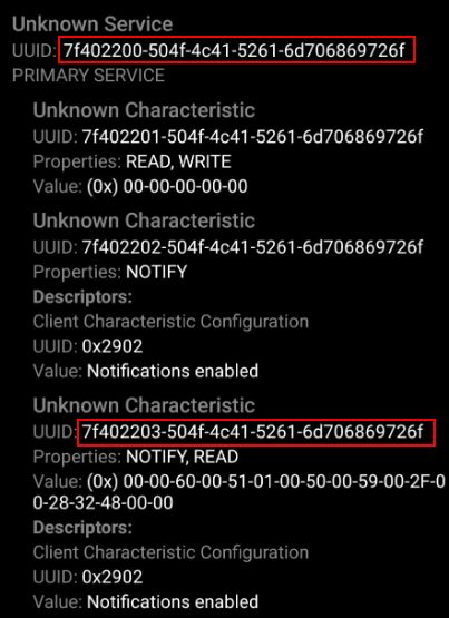 Ble Client Gets An Error When Trying Get Get Specific Servicecharacteristic · Issue 4026 