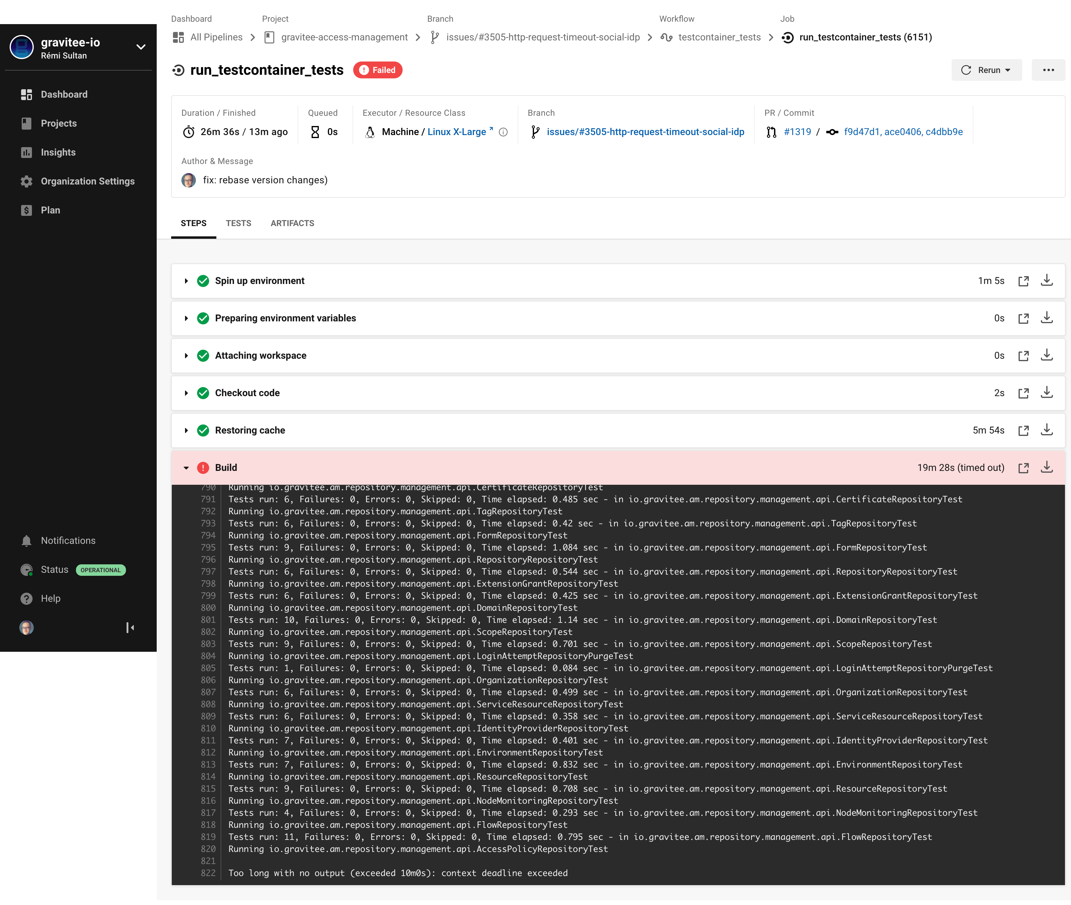 Reporter Jdbc Testcontainer Is Too Long · Issue 6088 · Gravitee Ioissues · Github