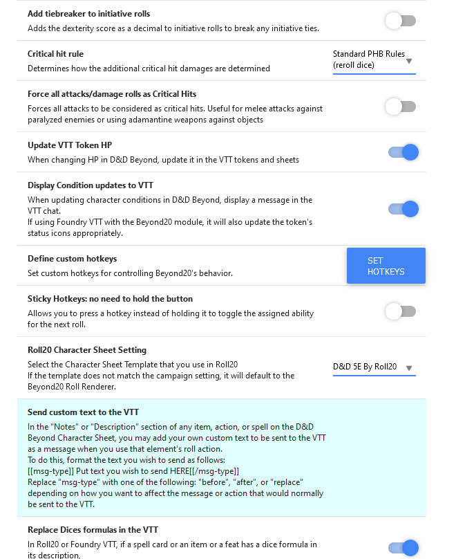 Beyond20 apparently crashing D&D Beyond Encounter Tracker · Issue #809 · kakaroto/Beyond20 · GitHub