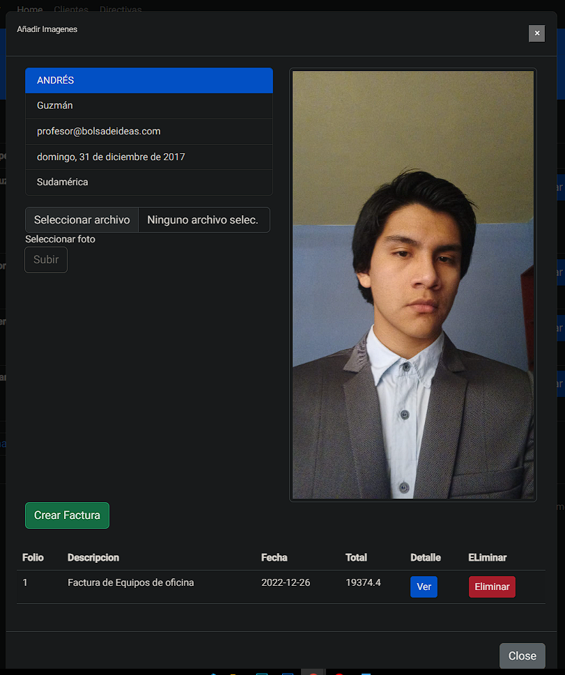 GitHub - CodigoTotal01/cliente-app: Dising Cliente app whit Angular - Sptringboot