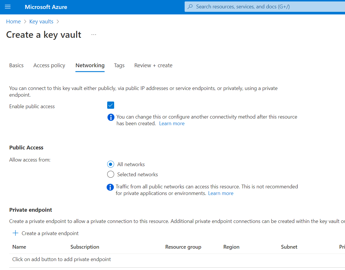Update documentation to include information about "Public access" · Issue #99303 · MicrosoftDocs ...