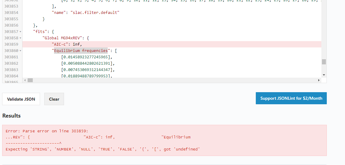Issue with Hyphy Vision on galaxy and datamonkey. · Issue #712 · veg/hyphy-vision · GitHub