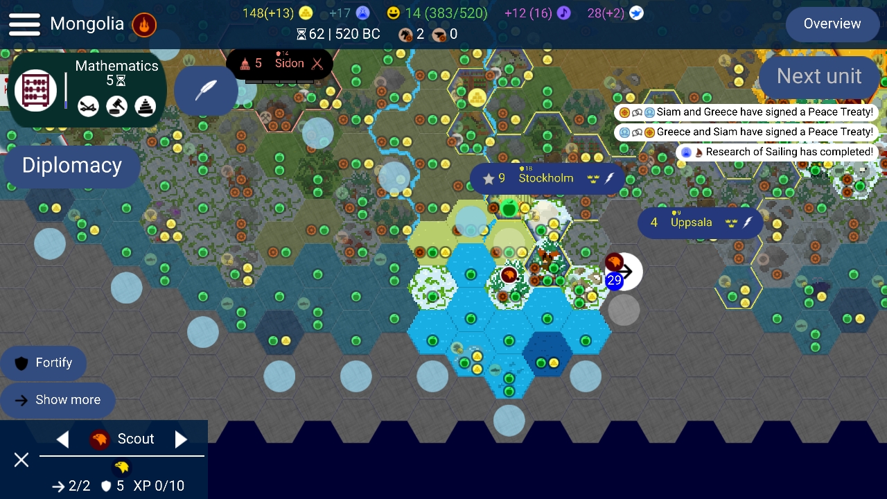 Pathfinding to an Unreachable Tile · Issue #5264 · yairm210/Unciv · GitHub