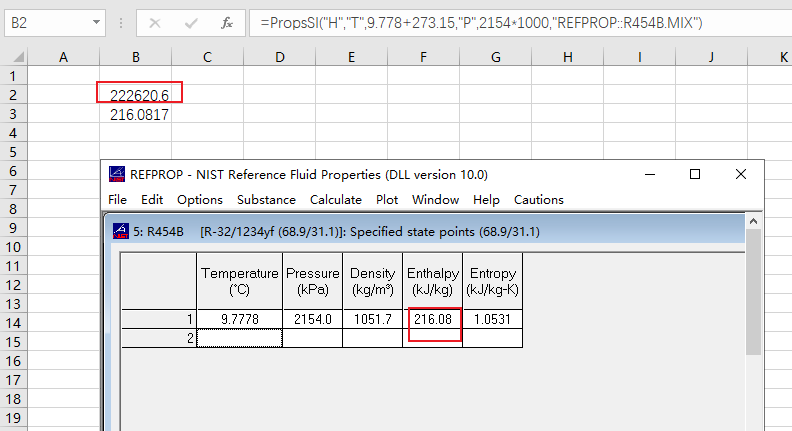 different result coolprop and refprop10 · Issue #2239 · CoolProp/CoolProp · GitHub