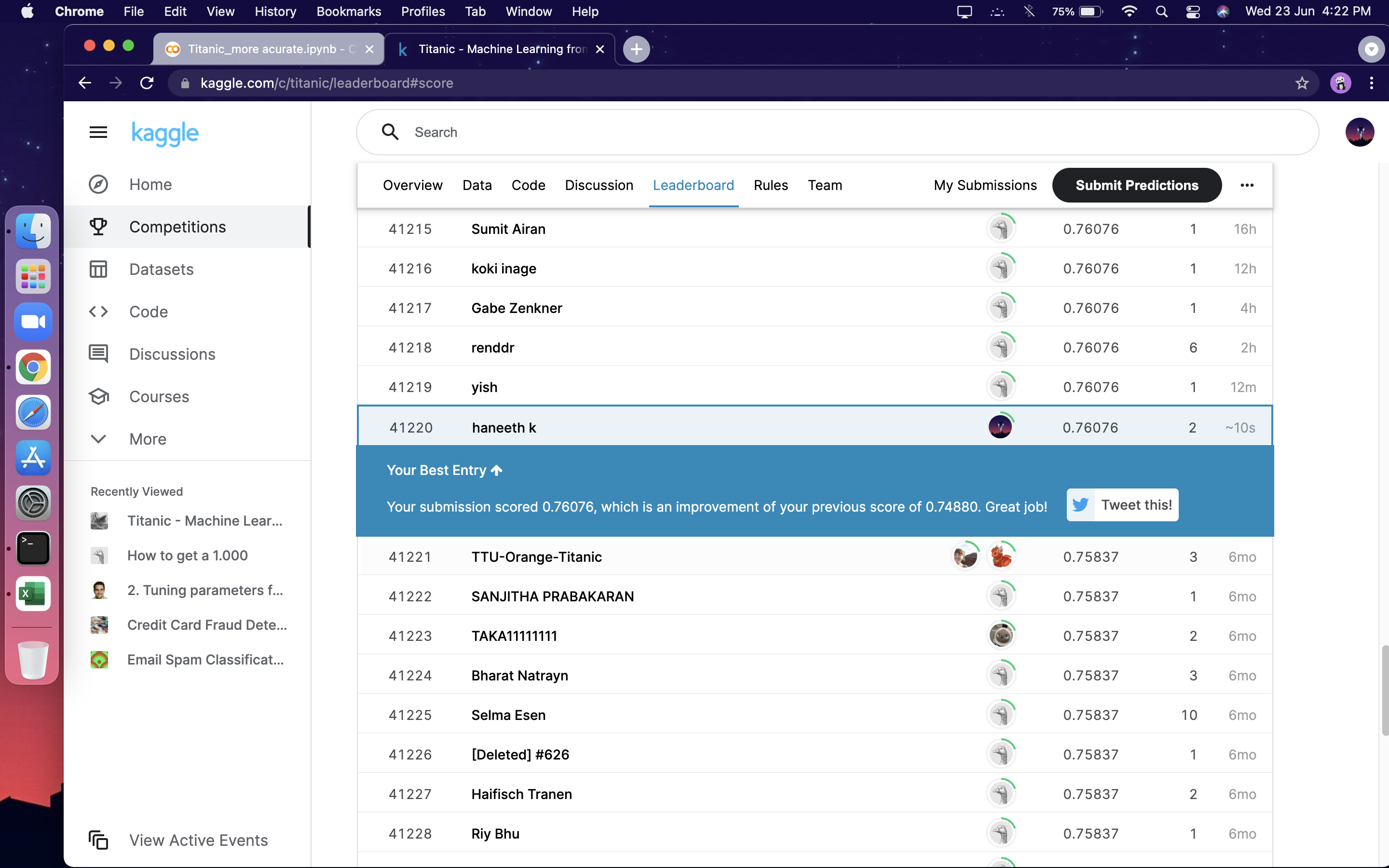 GitHub - haneeth25/Titanic---Machine-Learning-from-Disaster: This is the solution of titanic ...