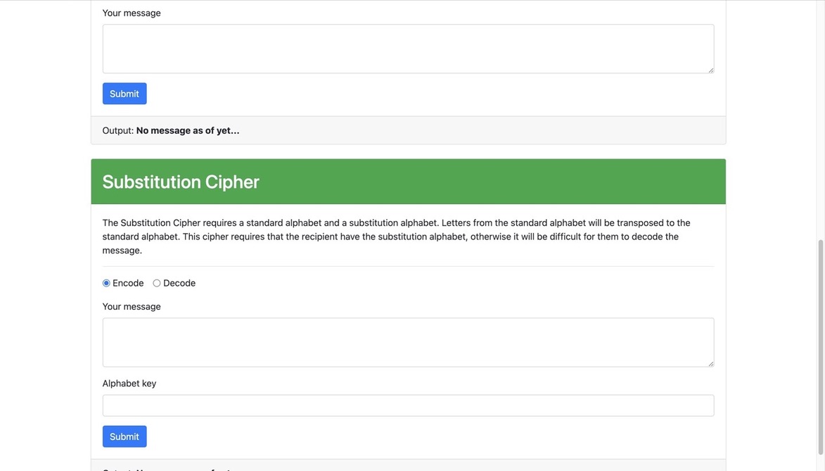 GitHub - elizabethboterf/project-decoder-ring: An app utilizing complex ...