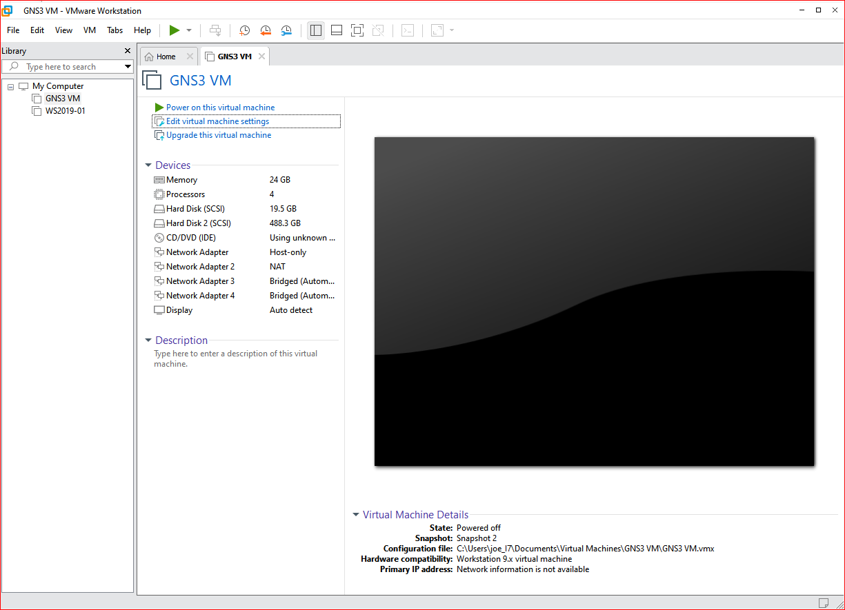 Bug In Vmware Pro 1621 Et Al May Affect Vmwarevmpy · Issue 2176 · Gns3gns3 Server · Github