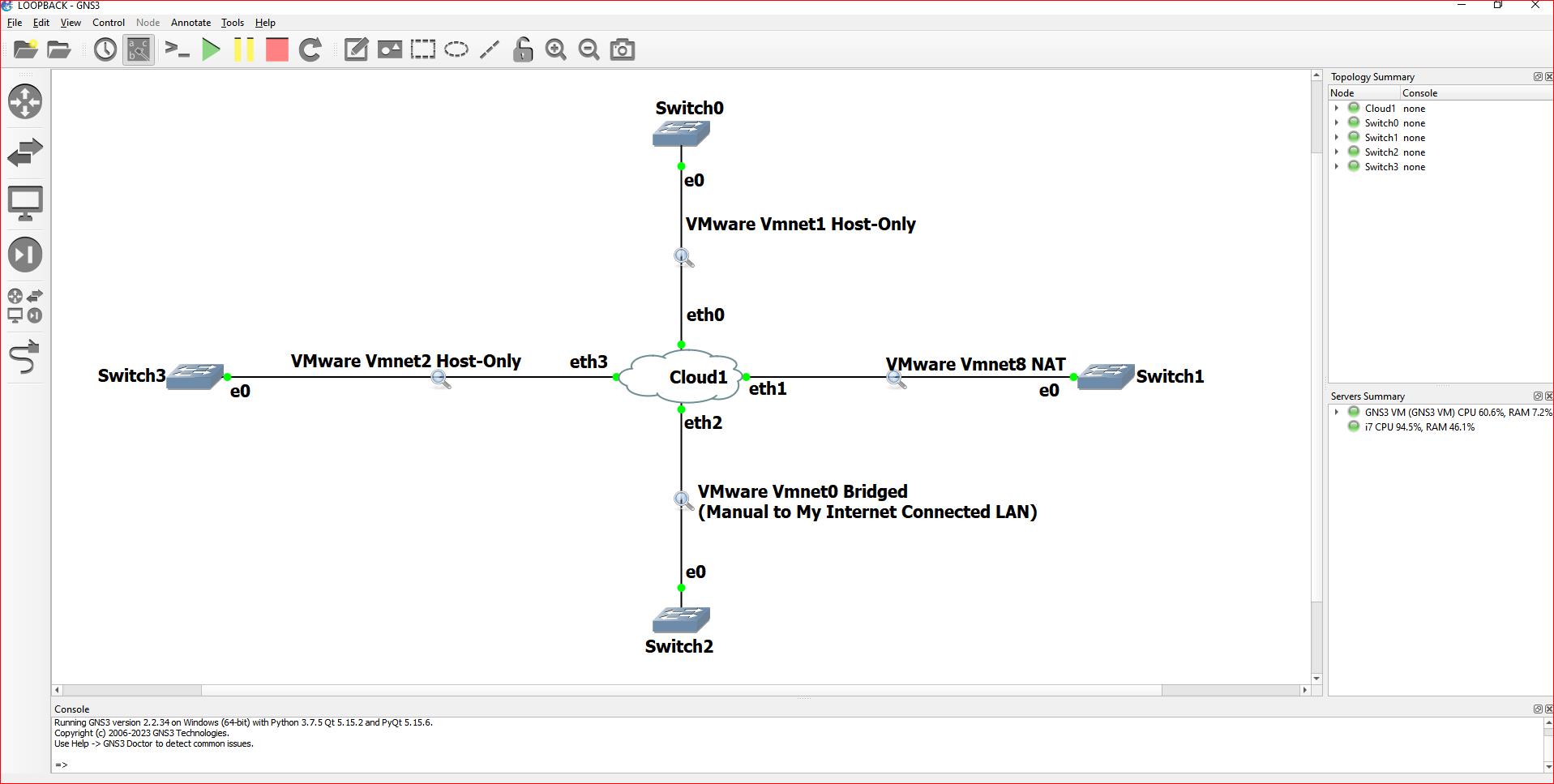 "Cloud" node copies/loops traffic from eth0 to eth1 · Issue #2194 · GNS3/gns3-server · GitHub