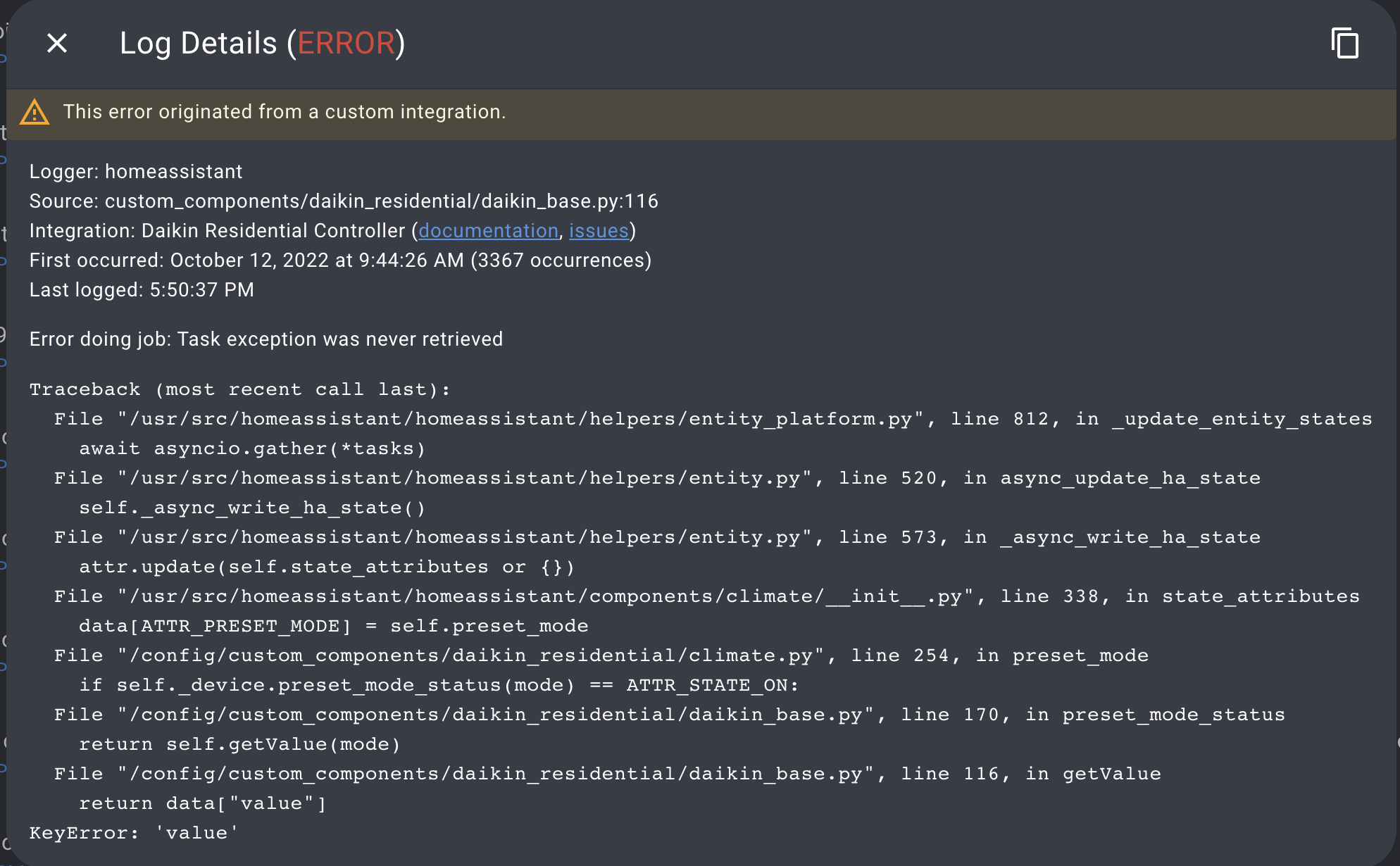 Controls not working for models BRP069B4x · Issue #94 · rospogrigio/daikin_residential · GitHub