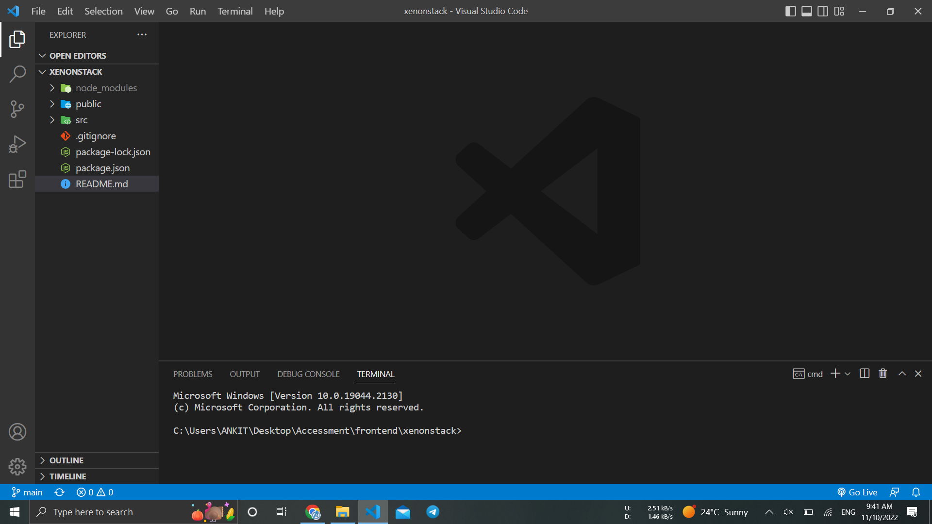 GitHub - ankitmgs/Xenon_Frontend