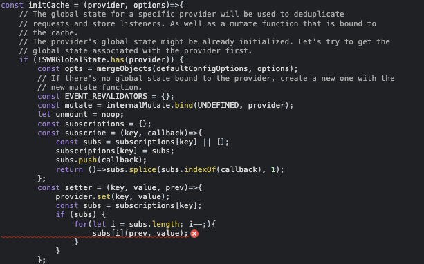 Mutate thrown error "subs[i] not a function." · Issue #2357 · vercel/swr · GitHub