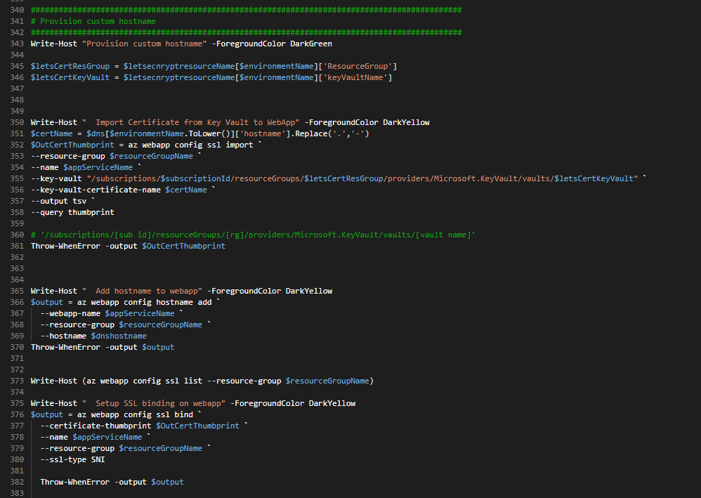 Error when trying to import certificatet from key vault to webapp · Issue #22129 · Azure/azure ...