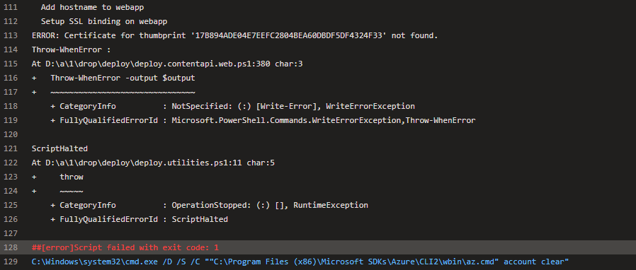 Error when trying to import certificatet from key vault to webapp · Issue #22129 · Azure/azure ...