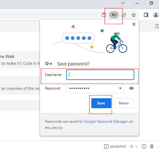 browser password auto complete function working unexpectedly on Quick Pick Input · Issue #164679 ...