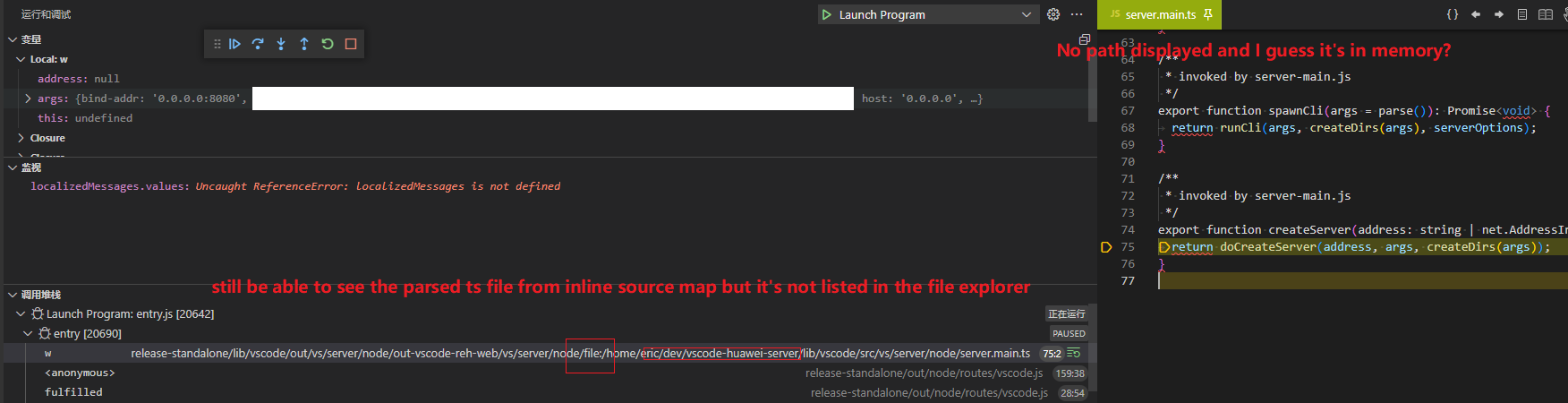 Provide Parsed Inline Source Map Files For Typescript Like Chrome Dev Tools · Issue 12039 