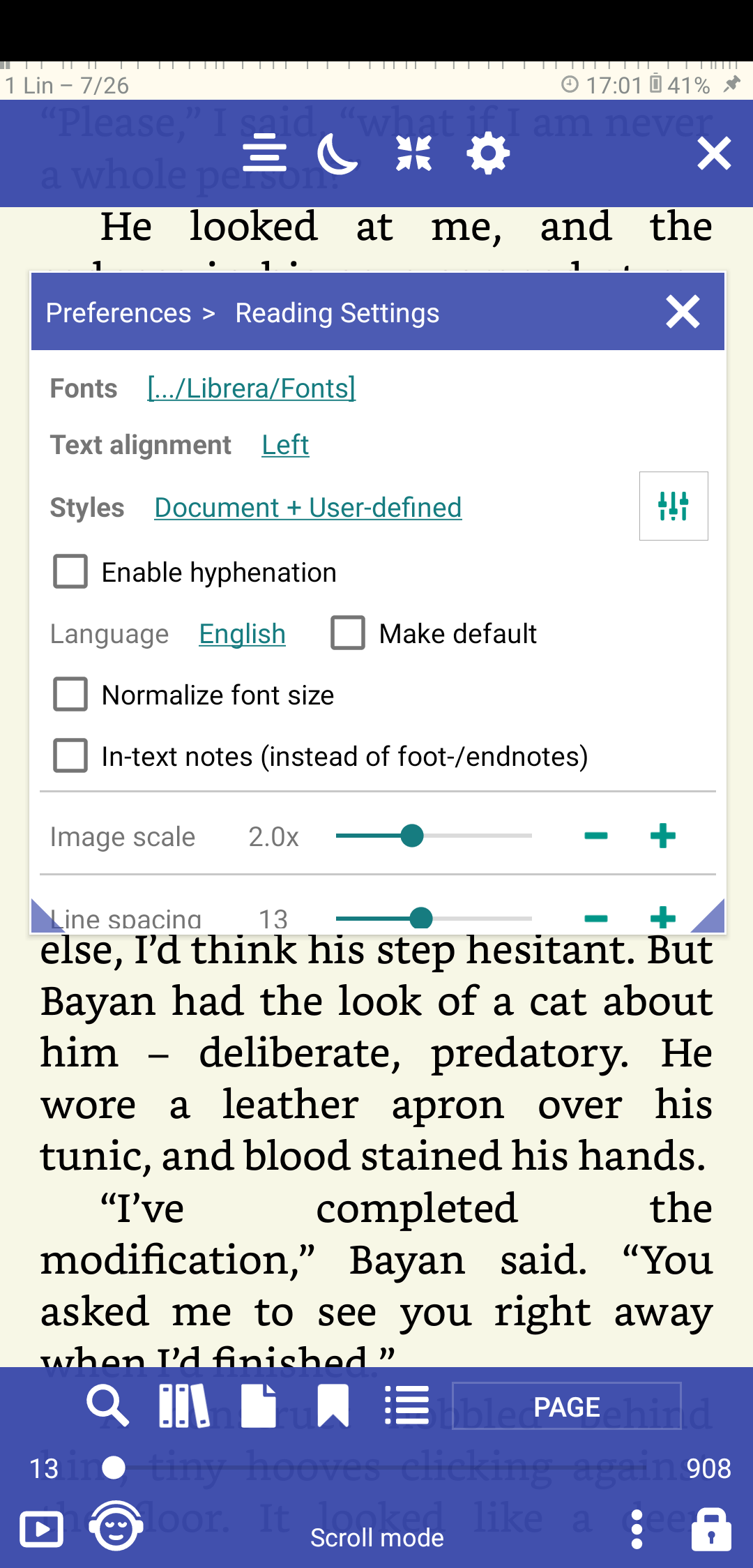 Text alignment option does nothing · Issue #929 · foobnix/LibreraReader · GitHub