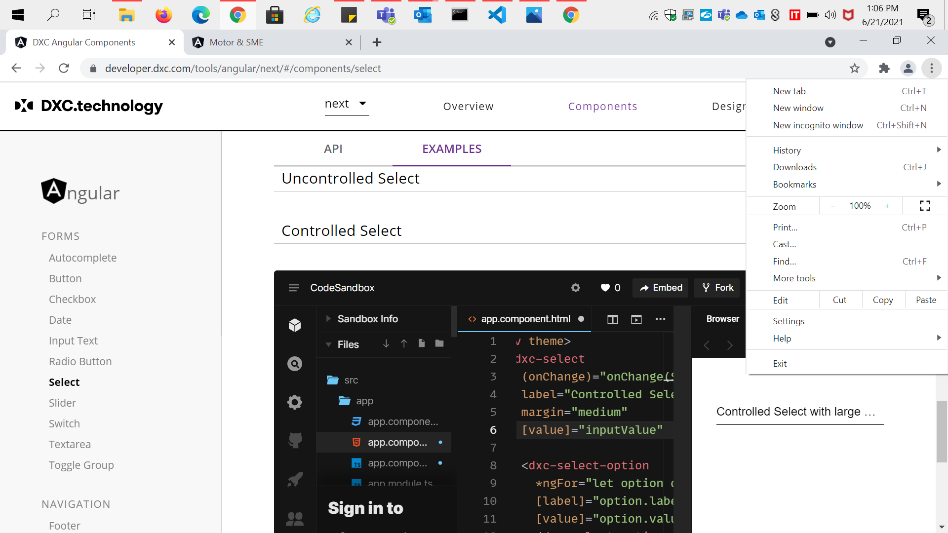 When Label Size Is Big In The Select Component Remaining Label Is Not Showing Instead Of It