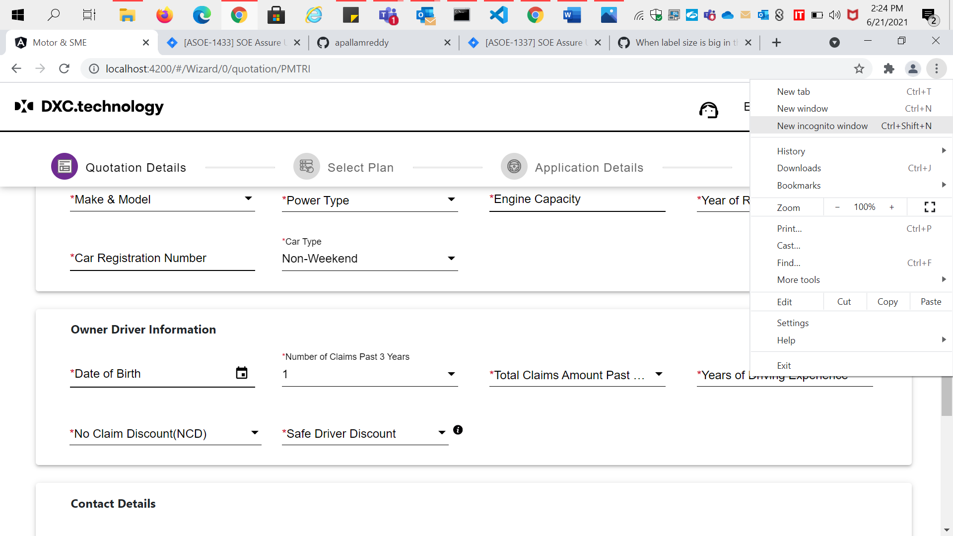 When label size is big in the select component remaining label is not showing instead of it ...