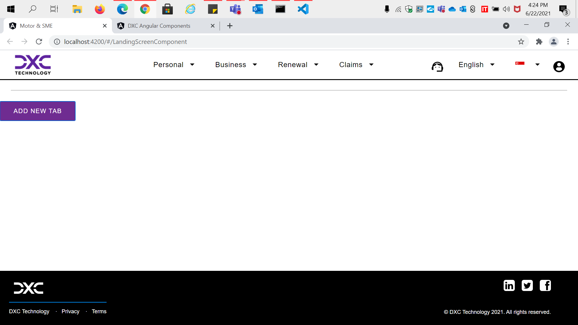 Dynamic Rendering Of Tabs Is Not Working · Issue 365 · Dxc Technologyhalstack Angular · Github